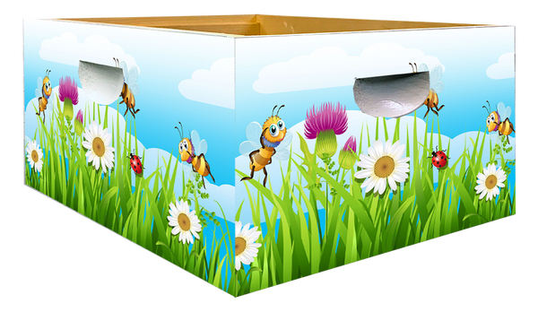 Bee Happy Combo Kit - Decorate Your Bee Boxes - Bee Box Wraps