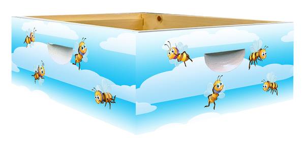 Bee Happy Combo Kit - Decorate Your Bee Boxes - Bee Box Wraps