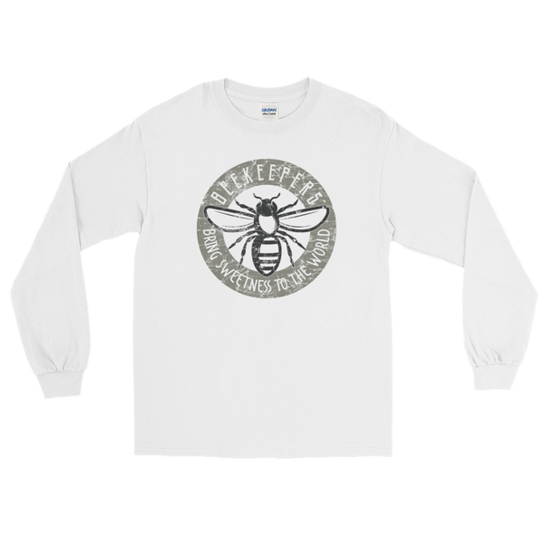 Beekeepers Bring Sweetness Long Sleeve T-Shirt - Bee Box Wraps